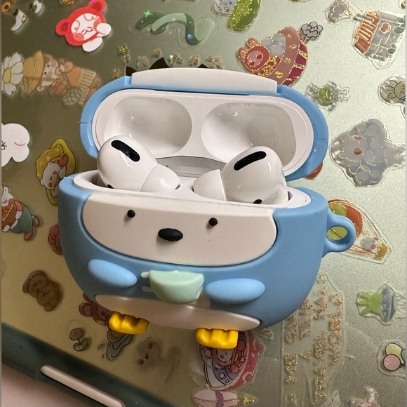 Cell Phones & Accessories | Cute Penguin Airpod Case Meme To Airpods ...